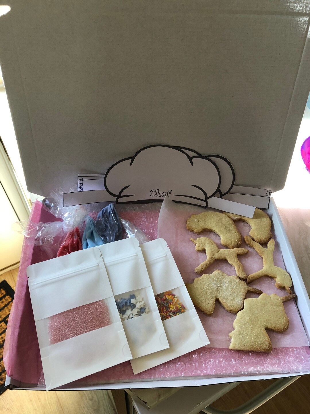 DIY Biscuit Decorating Kit Childrens Crafts - Etsy UK