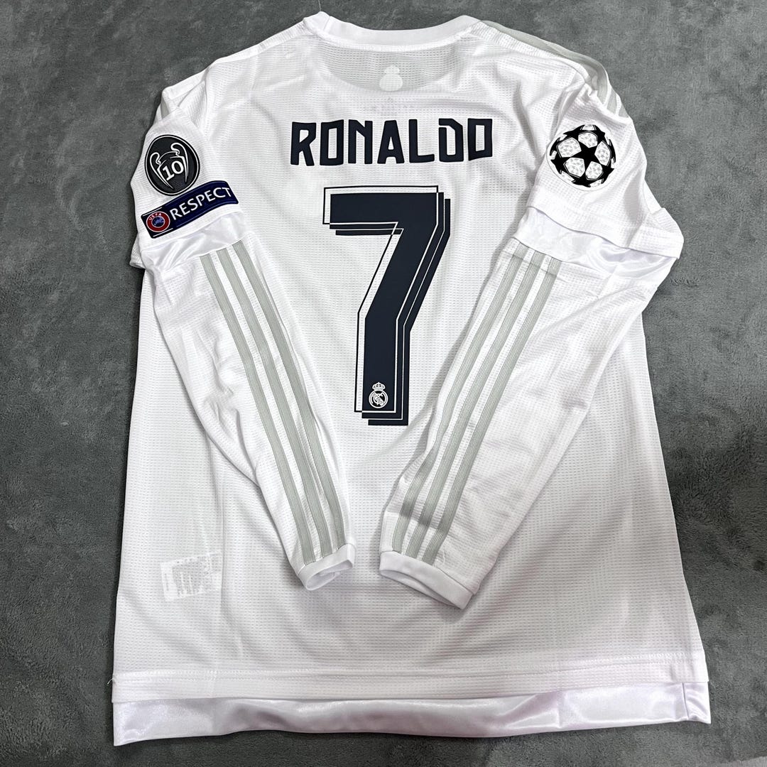 Cristiano Ronaldo Real Madrid Jersey | Retro Football Shirt | Custom ...