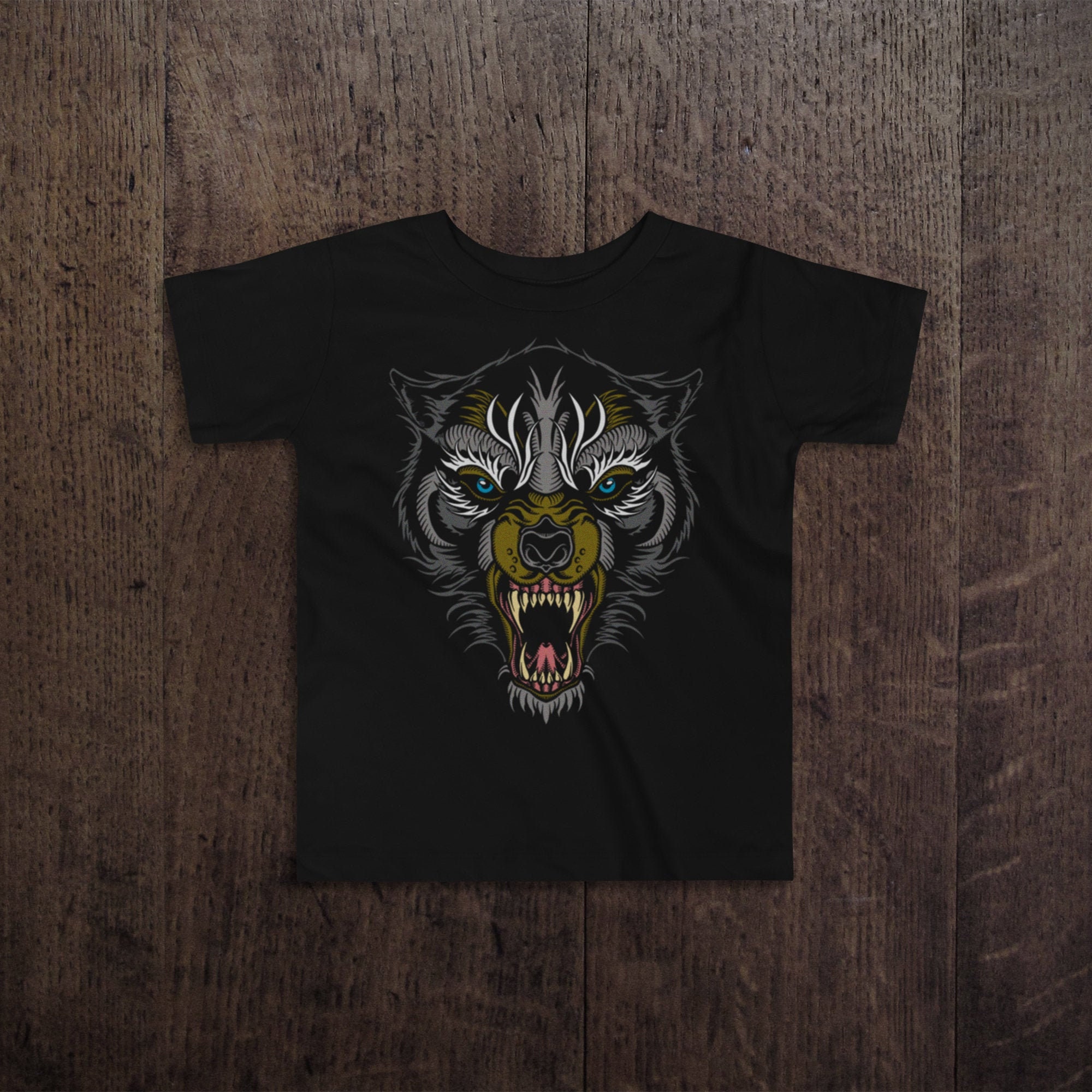 ALPHA WOLF Toddler & Youth T-shirts - Etsy