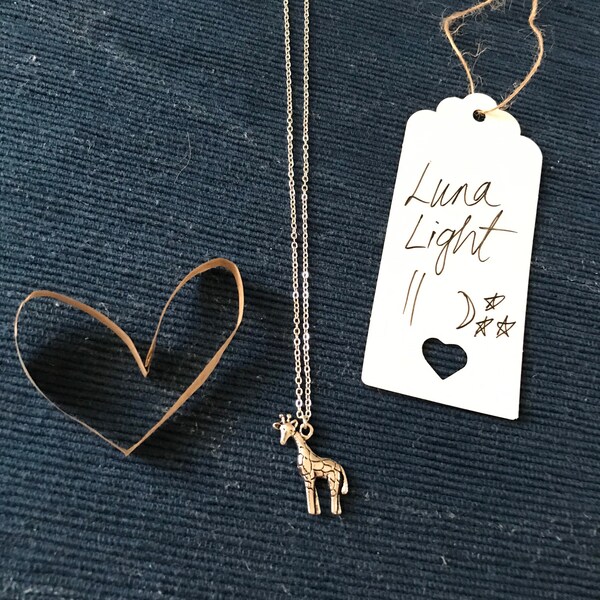Giraffe Necklace - Etsy UK