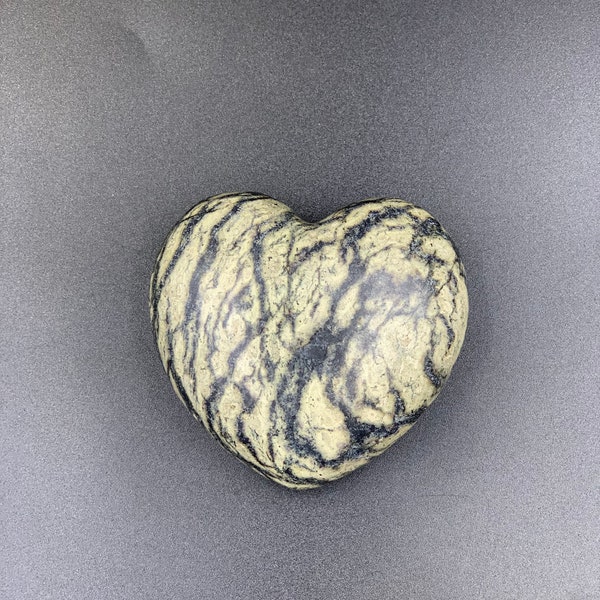 Stone Heart Paperweight - Etsy