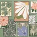 8-piece Boho Floral Digital Wall Art Set Printable Botanical Artwork ...