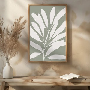 8-piece Boho Floral Digital Wall Art Set Printable Botanical Artwork ...