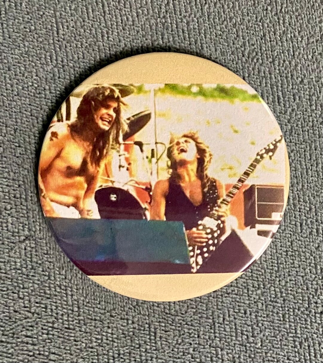 Ozzy & Randy Rhoads 2.25” Magnet - Etsy