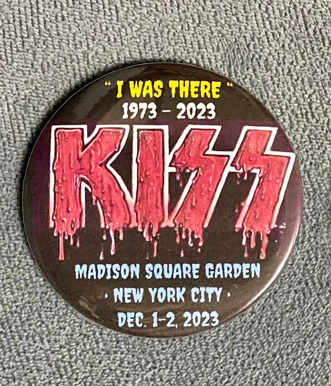 KISS MSG COMMEMORATIVE 2.25 Magnet - Etsy