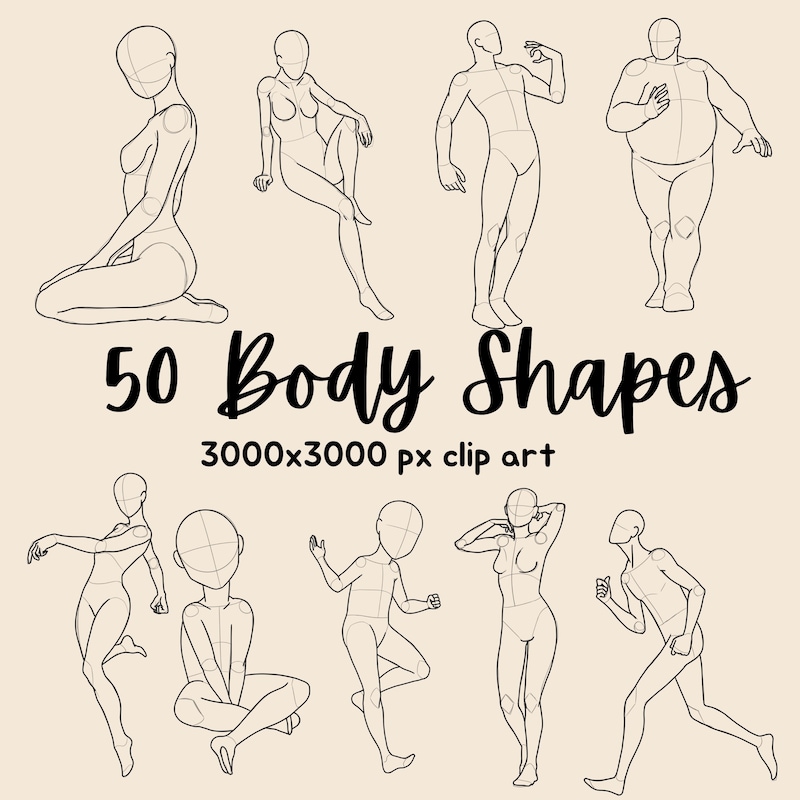 Body Cartoon for Kids - Etsy UK