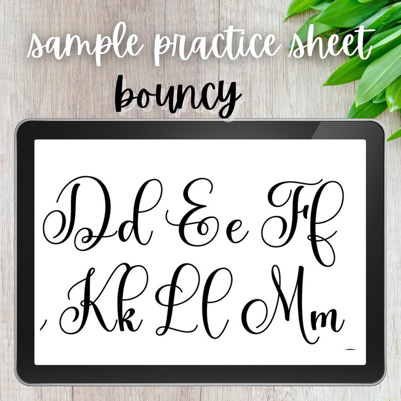 Ultimate Hand Lettering Practice Guide Procreate Bundle: Lettering ...