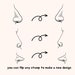 50 Effortless Nose Procreate Stamps. Noses for Men Women Children of ...