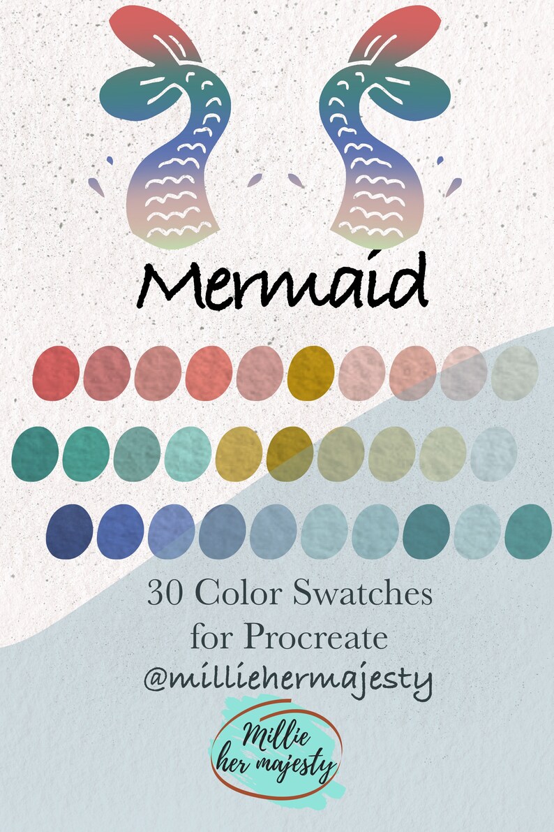 1920 Colors, 64 Procreate Color Palettes, Most Trendy Swatches in 2021 ...