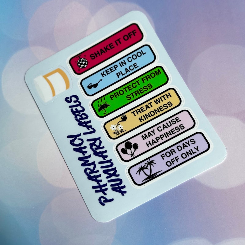 Pharmacy Stickers - Etsy