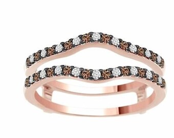 Rose Gold Wedding Ring Guard - Etsy