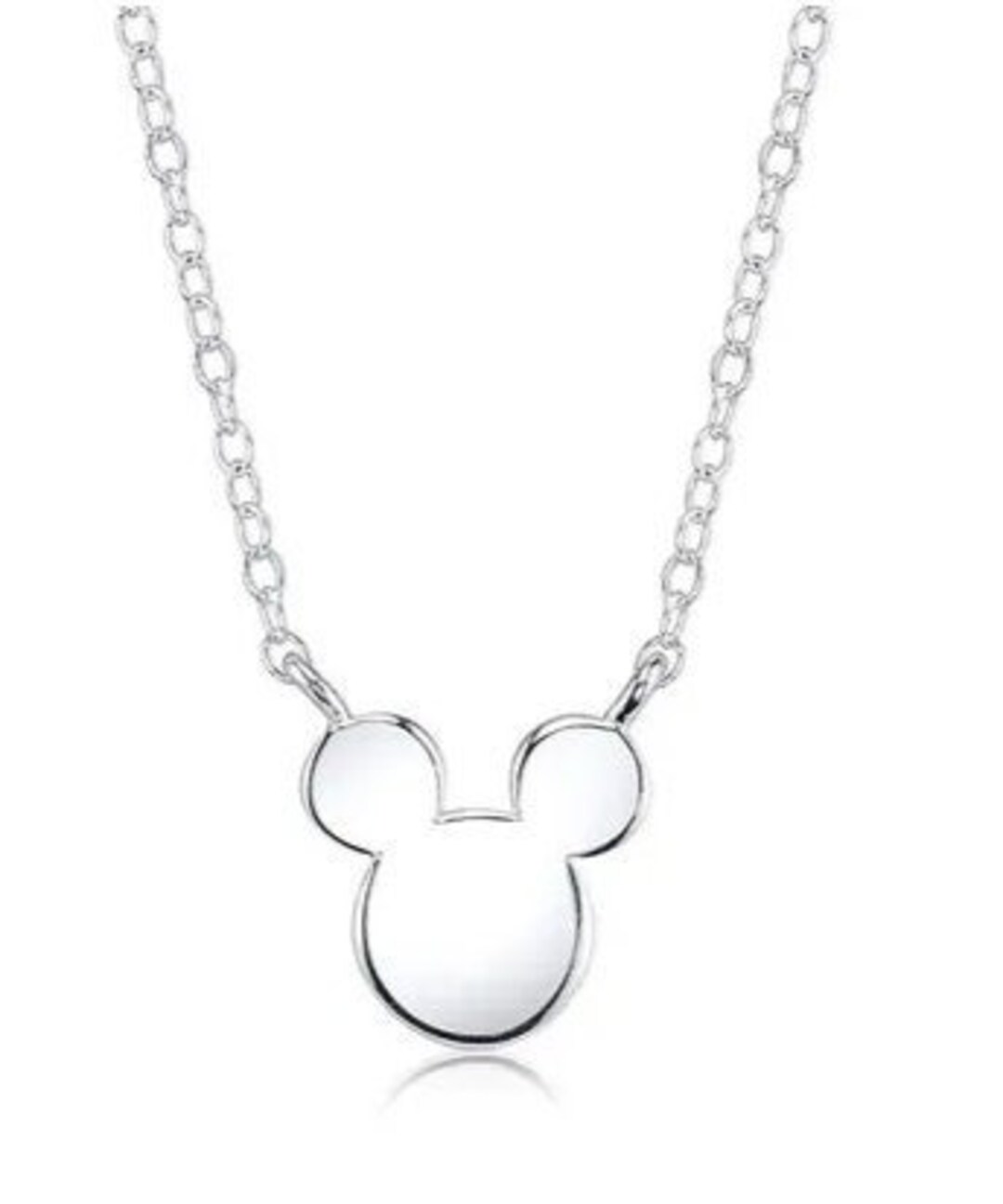 Disney's Mickey Mouse Pendant Dainty Charm Pendant 925 - Etsy