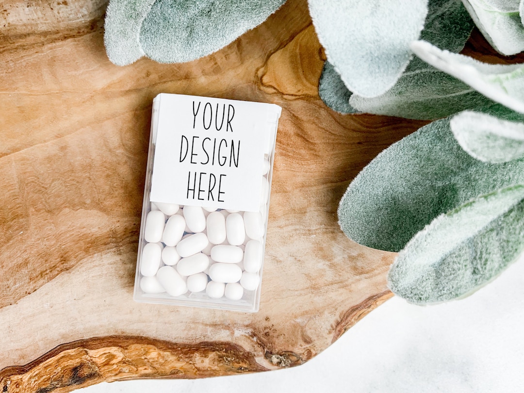 Breath Mint Mockup | JPEG and PNG | Breath Mint Candy Template | Add ...