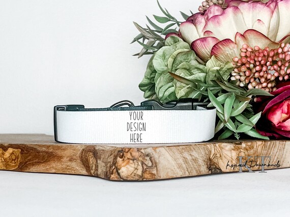 Dog Collar Mockup JPEG and PNG Pet Collar Dye Sublimation - Etsy