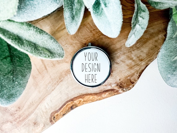 Pill Box Mockup Sublimation Pill Holder Mock-up Decal - Etsy