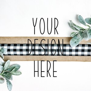 Blank Farmhouse Mockup | Flat Lay Mockup | Styled Wall | Craft Mock up ...