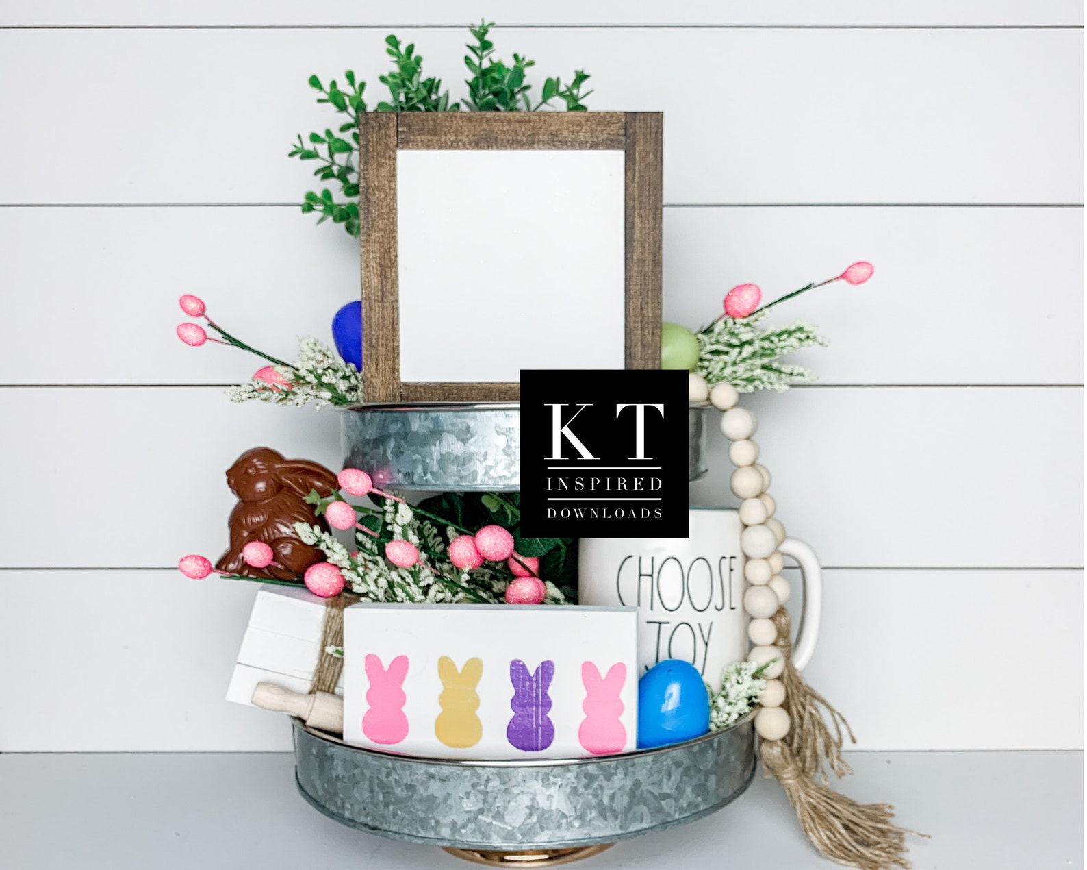 Tiered Tray Mockup Easter Mock up Sign Mockup Stock - Etsy Canada