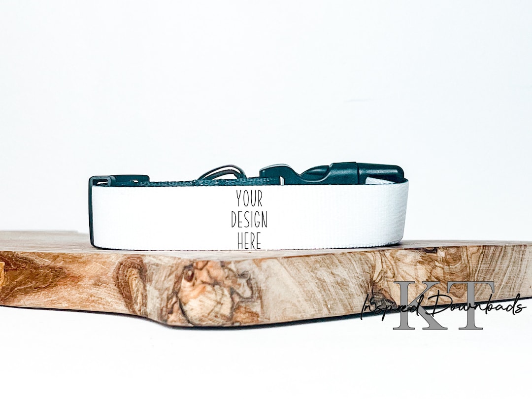 Dog Collar Mockup | JPEG and PNG | Pet Collar Dye Sublimation Mock up ...