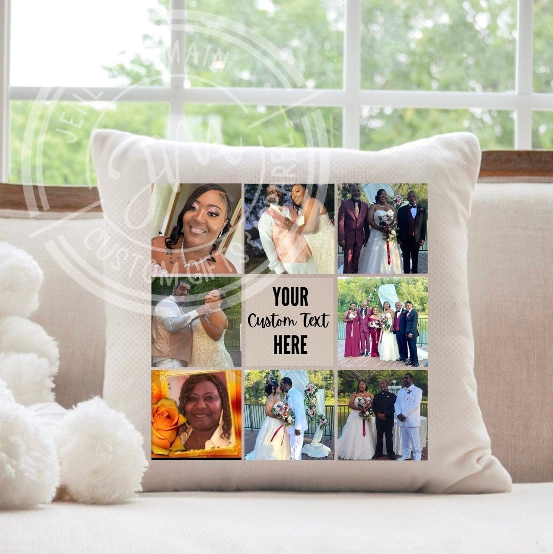 Personalized Photo Pillow Cover | Personalized Pillowcase ...