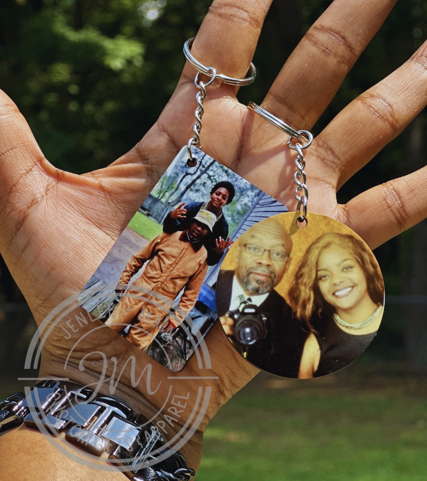 Personalized Keychain | Double Sided Photo Key Chain | Custom Key Chain ...