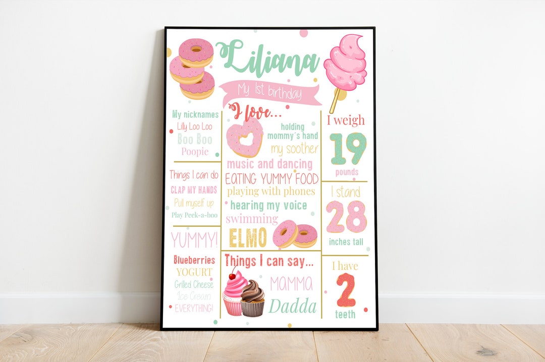 Printable Milestone Boards - Etsy