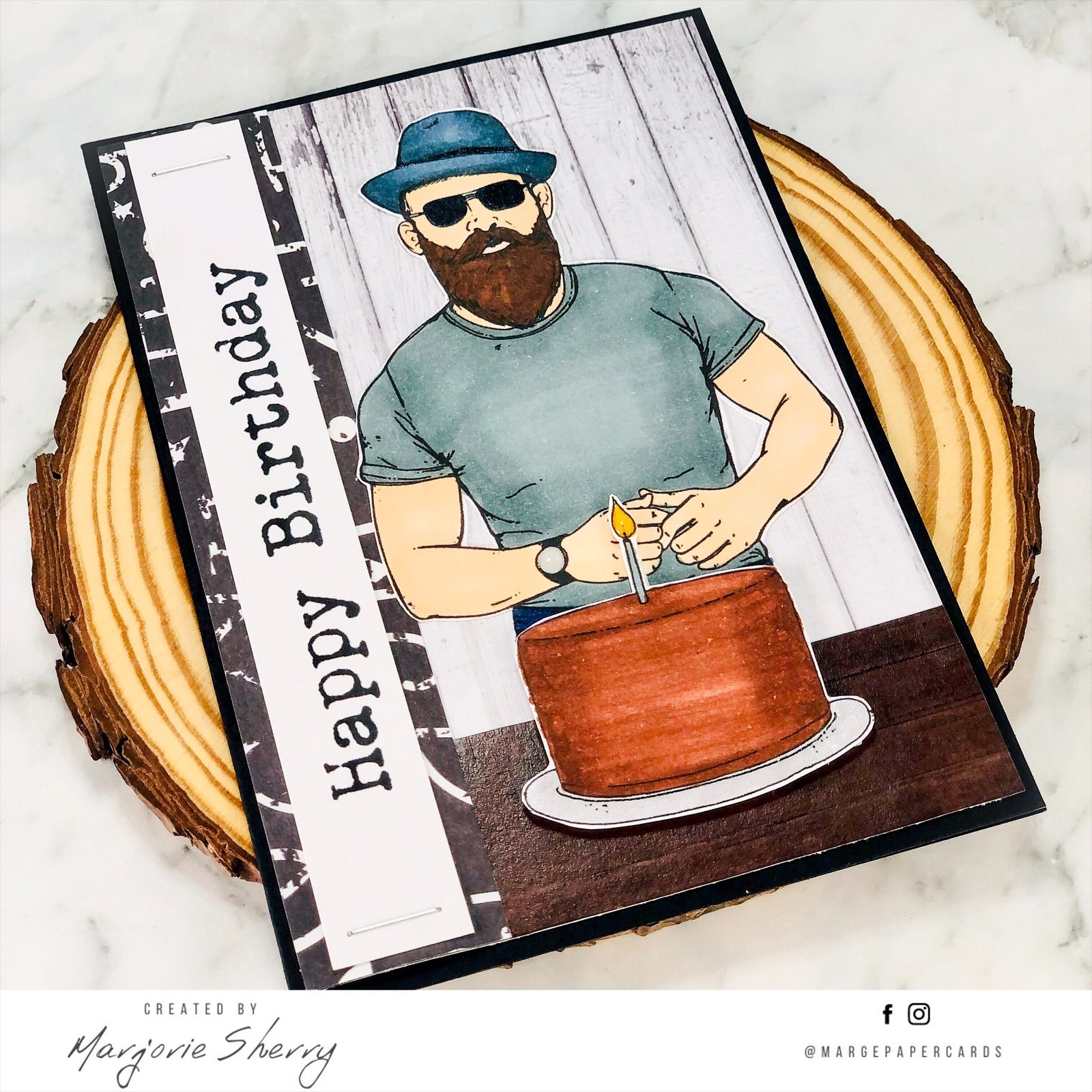 Happy Birthday Card. Male Birthday Card. Handmade Birthday - Etsy Australia