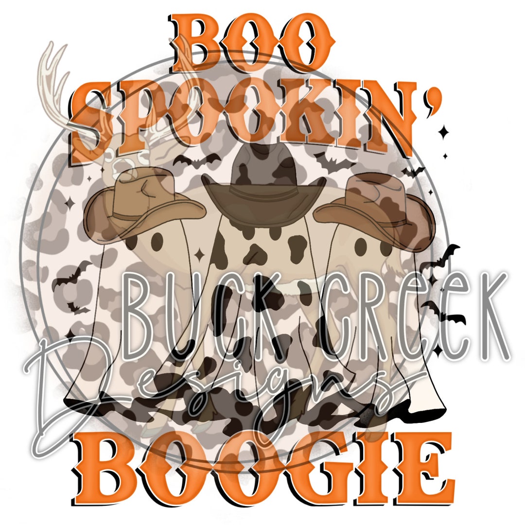 Boo Spookin Boogie | PNG | Sublimation | Ghosts | Cowboy - Etsy
