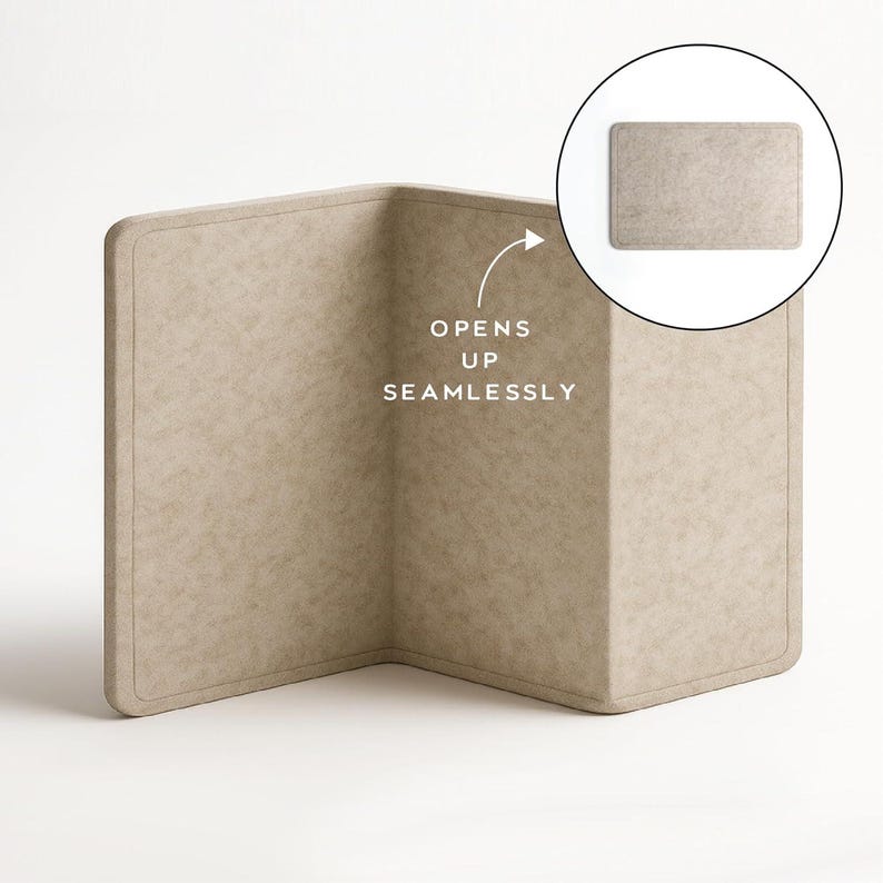 Orelle Felt Bulletin Board | Foldable Peel and Stick Felt Board for ...