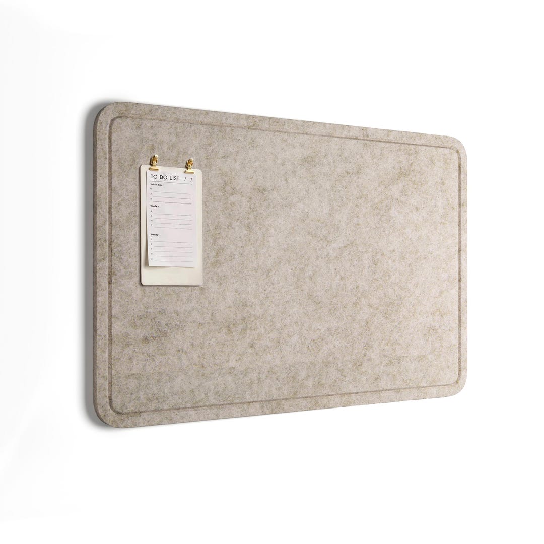 Orelle Felt Bulletin Board | Foldable Peel and Stick Felt Board for ...