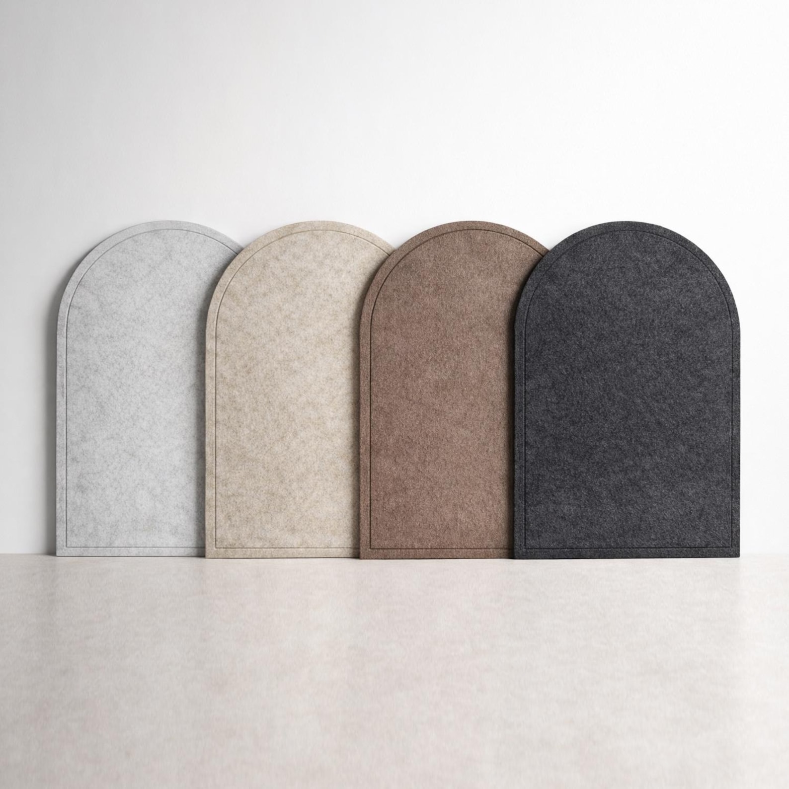Orelle Arch Felt Bulletin Board | Foldable Peel and Stick Felt Board ...