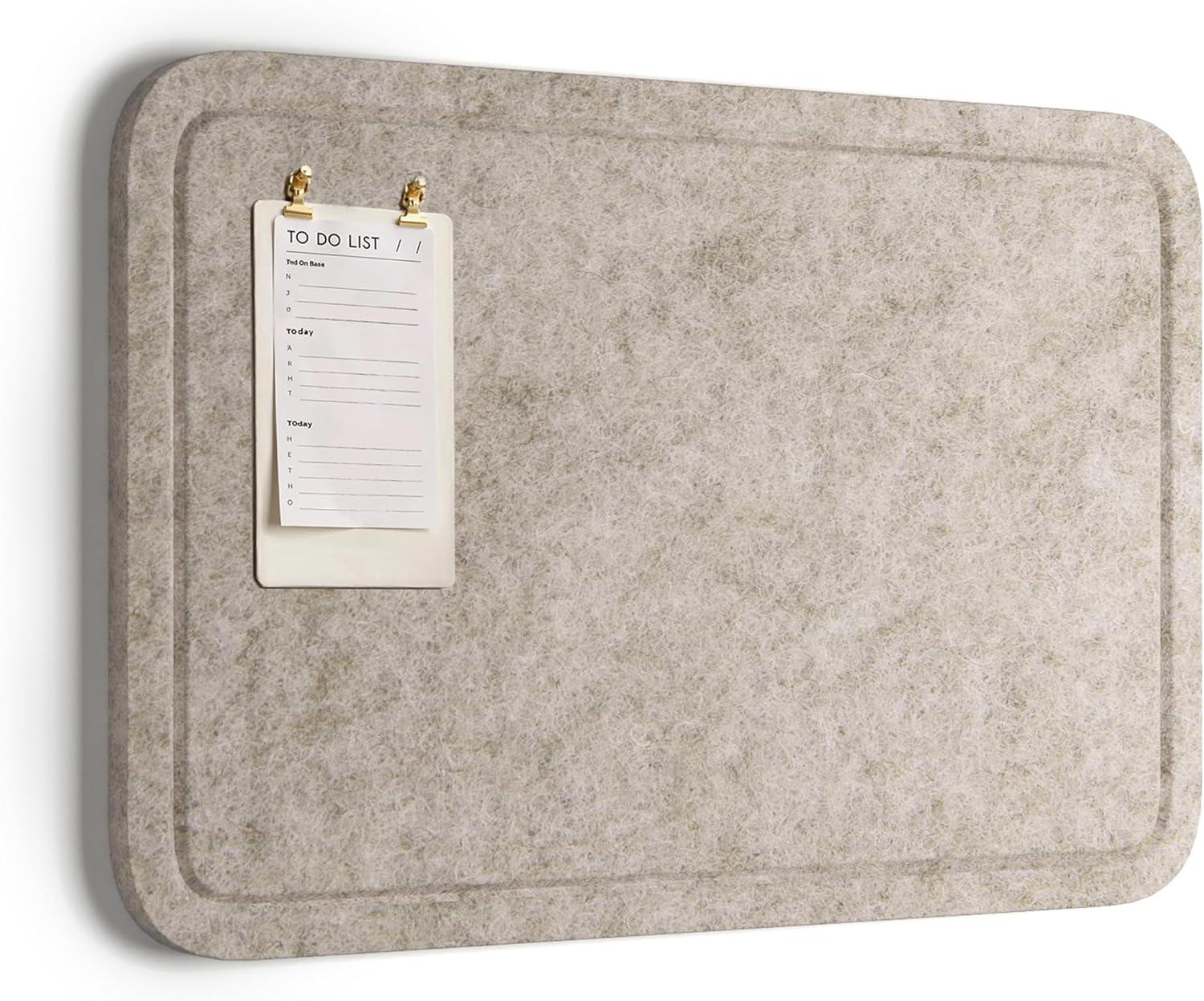 Orelle Felt Bulletin Board | Foldable Peel and Stick Felt Board for ...