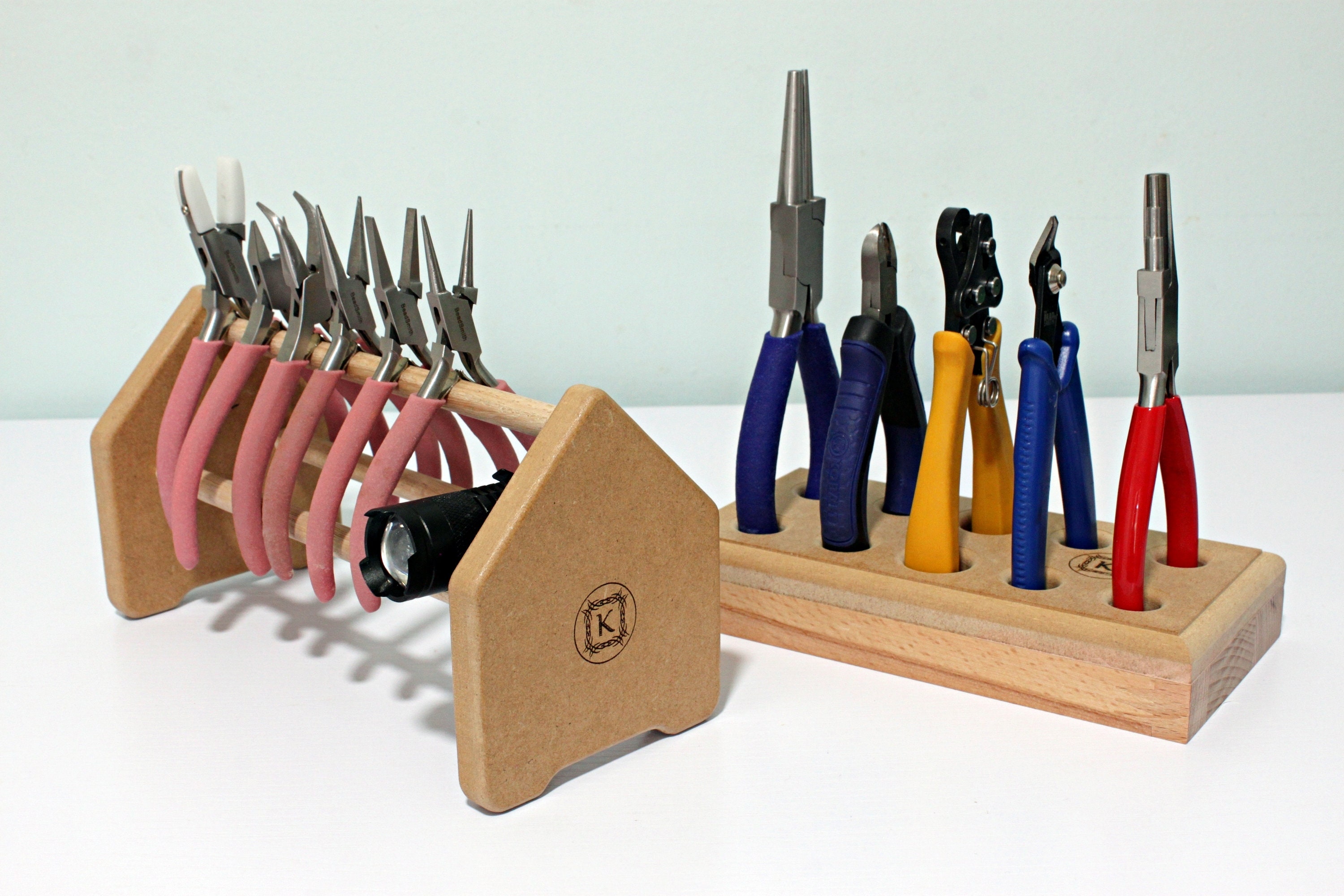 Timber Holder for Jewellery Pliers and Tools - Etsy Australia