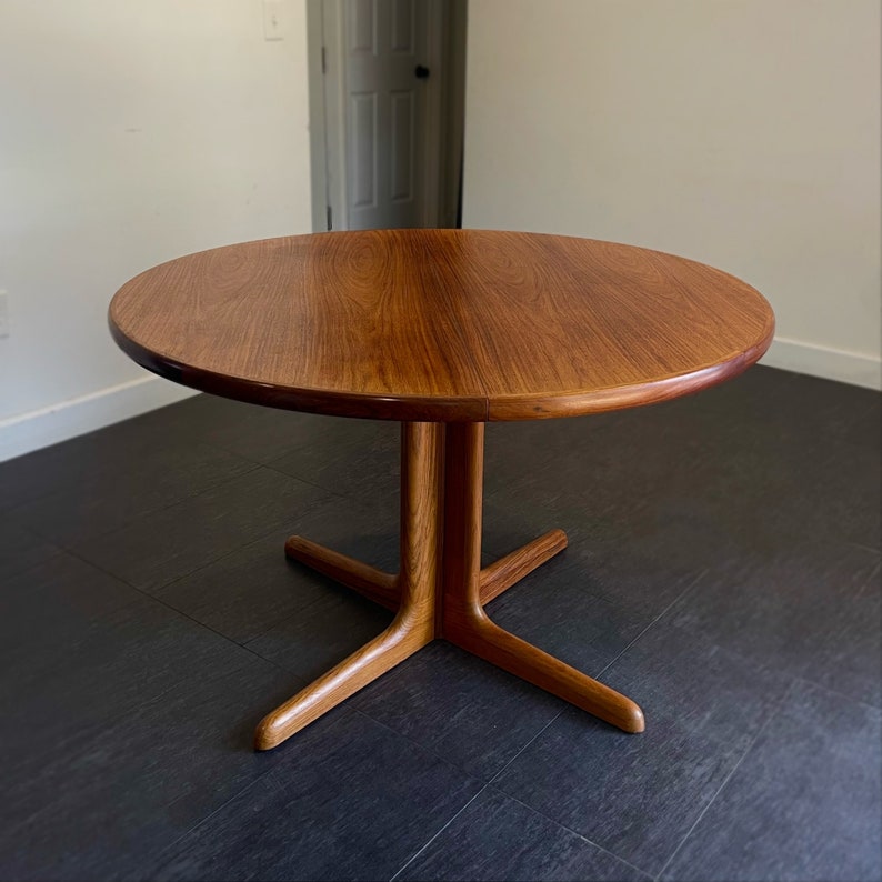 FREE SHIPPING Vintage Danish Teak Dining Set - Etsy