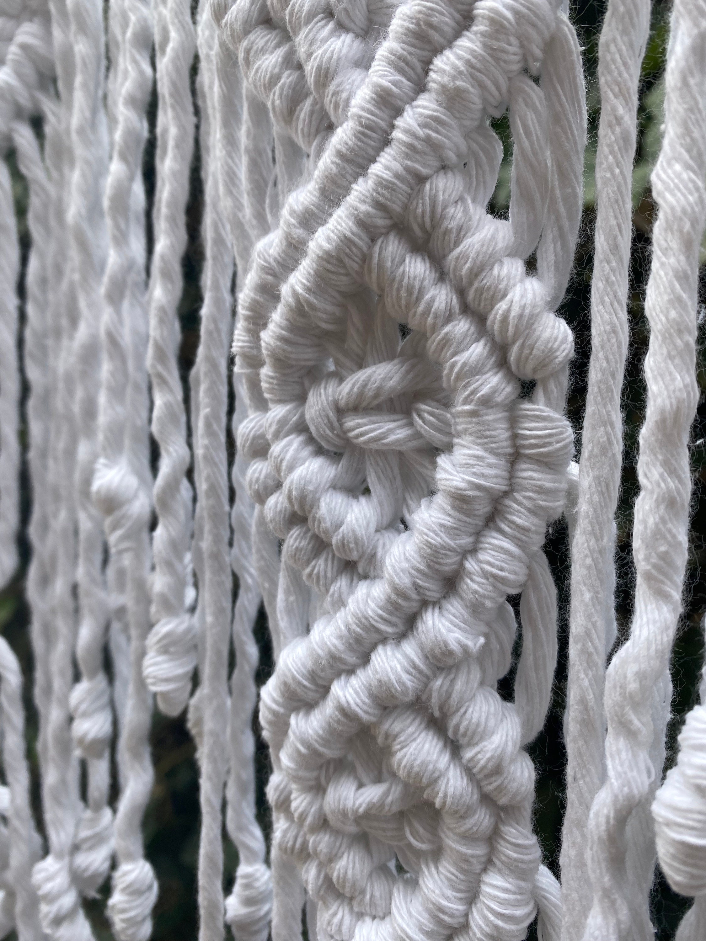 Macrame Wedding Arch Boho Wedding Backdrop Macrame Ceremony Arch - Etsy