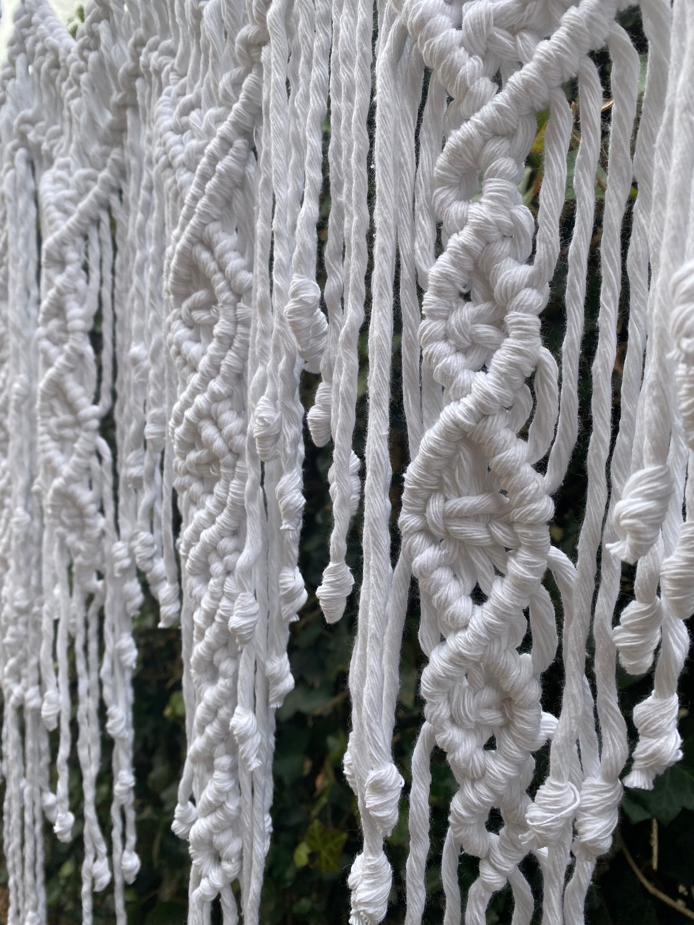 Macrame Wedding Arch Boho Wedding Backdrop Macrame Ceremony Arch - Etsy