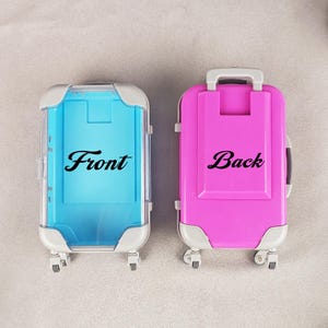 Personalized Mini Suitcase - Bachelorette Hangover Organizer,girls Trip Gift,bridesmaid Gifts ...