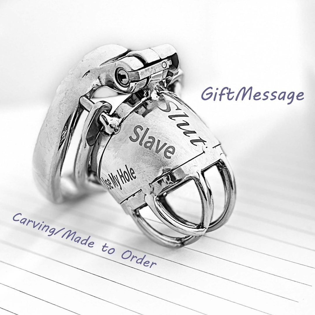 Customized Chastitycage,male Penis Locking Restraint Cock Cage,cuckolding Cuckold ...