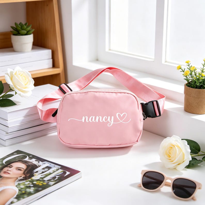 Personalized Fanny Pack With Name,custom Text or Logo,fanny Pack for ...
