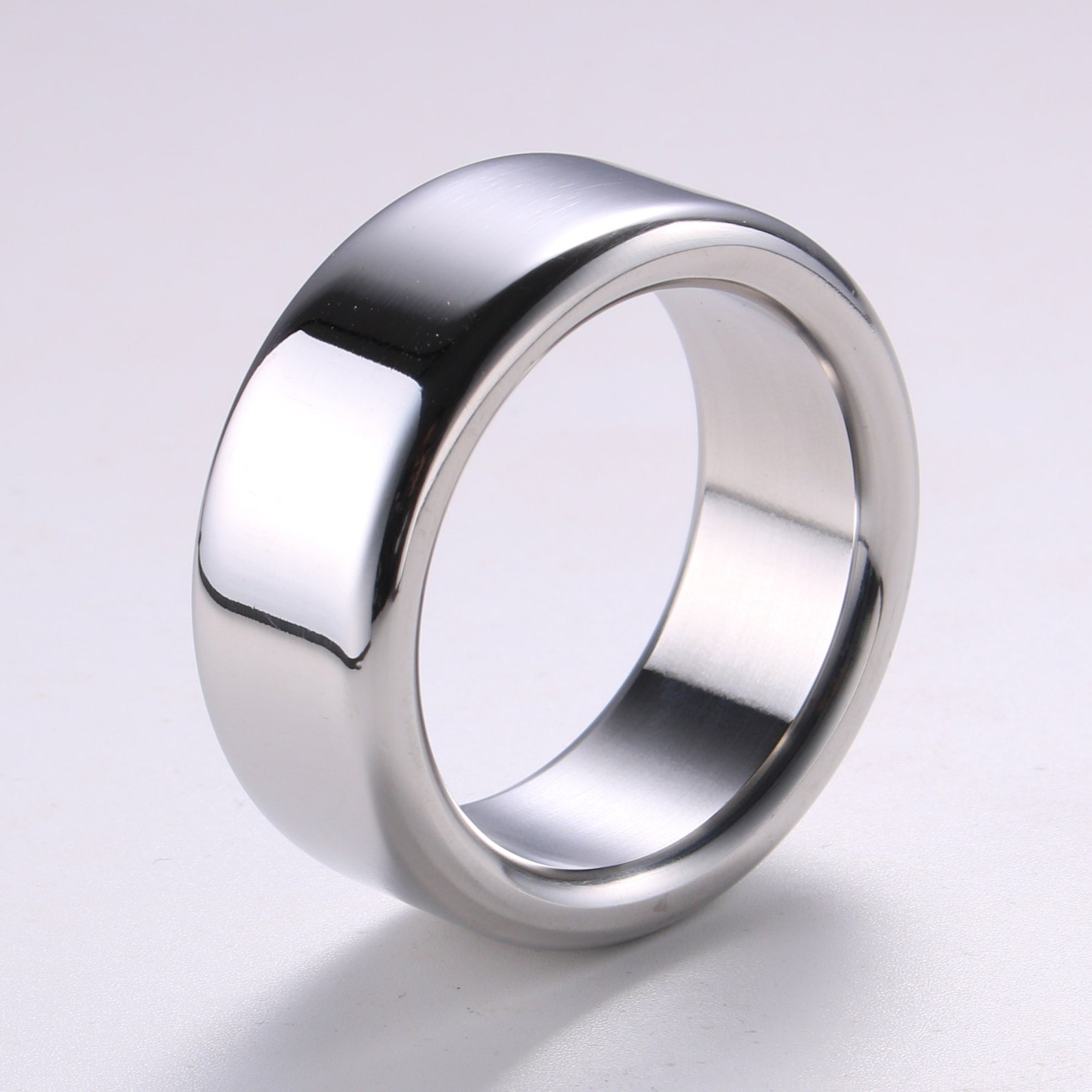 Glans Penis/cock Ring Heavy Weight Stainless Steel Wide - Etsy