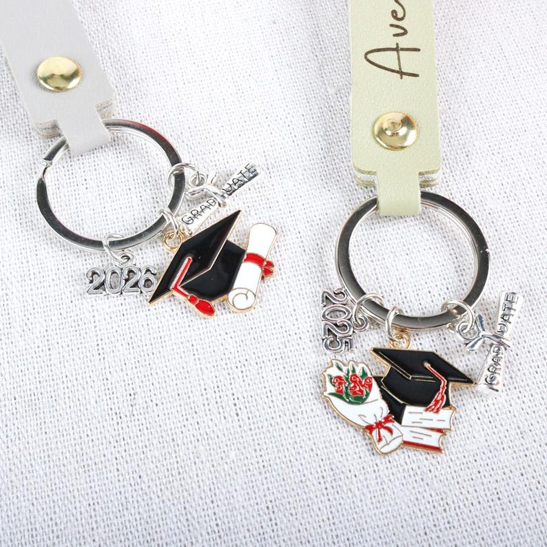 Personalized Graduation Keychain,graduation Keyring,gift for Graduates ...