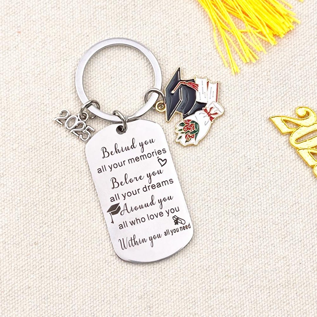Class of 2025 Keychains,high School Grad Gift,personalized Graduation ...