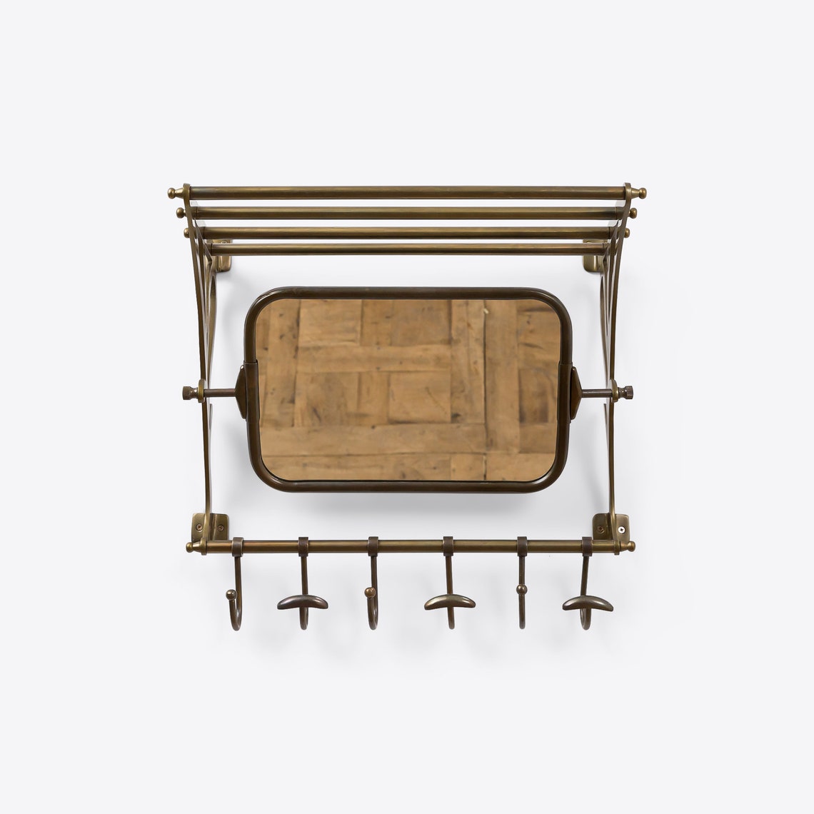 New Vintage Retro Style Train Hall Luggage Wall Mounted Rack - Etsy