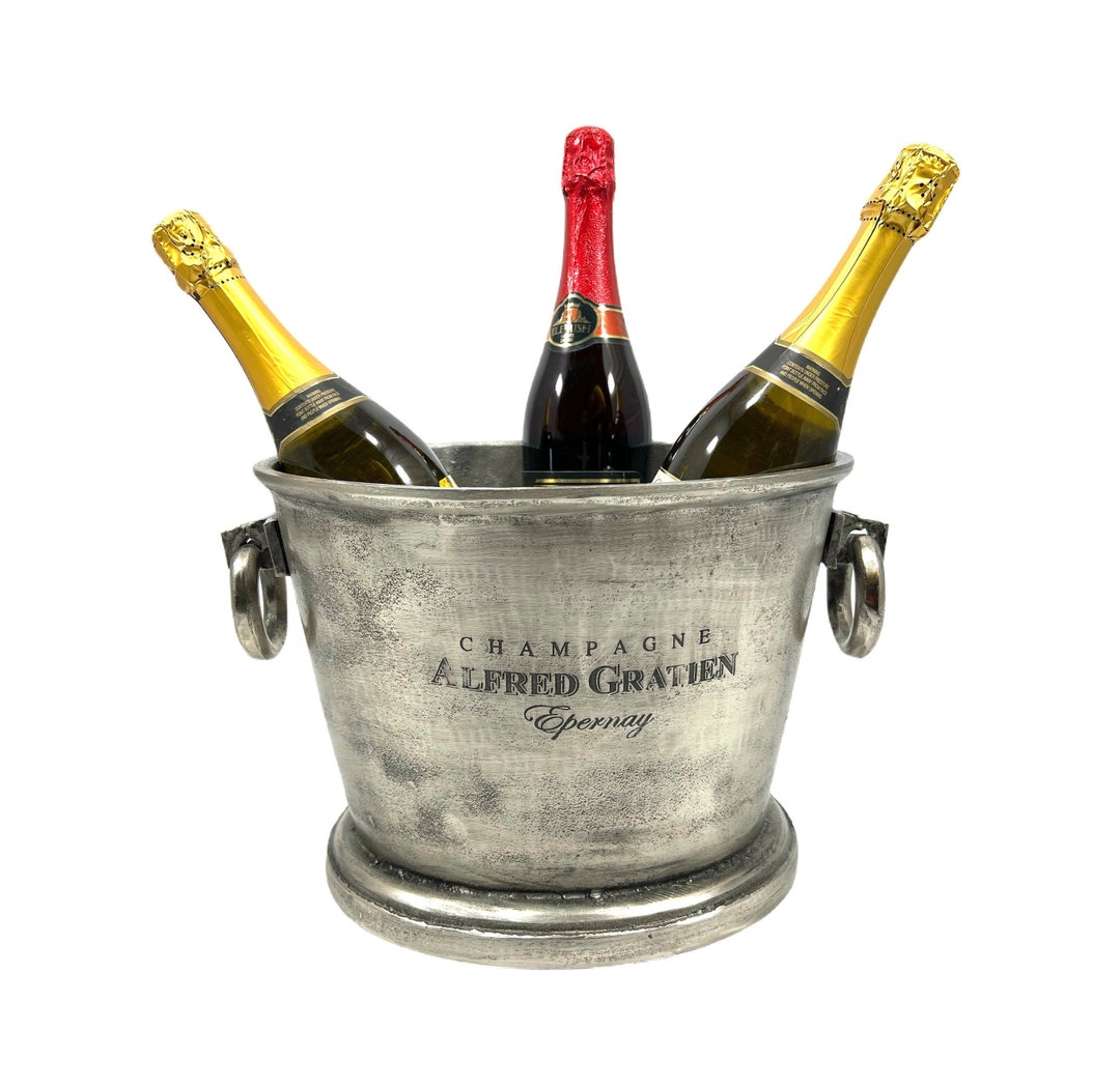Oval Shaped Handmade Ice Bucket | DUTY FREE | Aluminium Casted ...