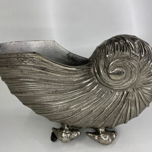 Nautilus Shell Planter Cachepot With Shell Feet Details Sea Shell Ice ...