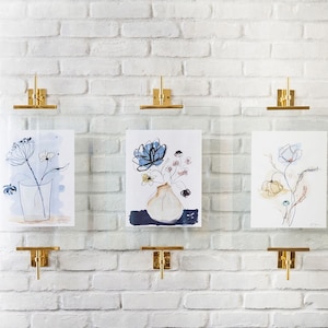 Wall Mounted Floating Photo Frames Art Display Picture Wall Decor - Etsy