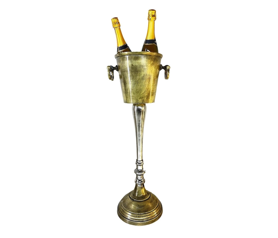 Floor Standing Ice Bucket for Two Bottles | Beverage Chiller | DUTY ...