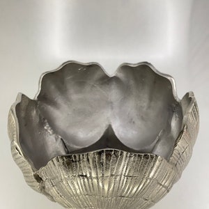 Handmade Clam Shell Cachepot Ice Bucket Table Planter Luxury Gift Decor ...