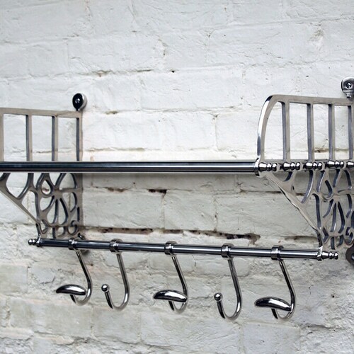 New Vintage Retro Style Train Hall Luggage Wall Mounted Rack - Etsy
