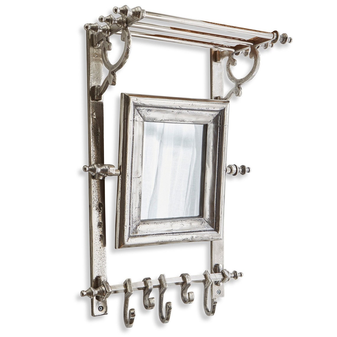 WARDROBE Old Style Train Rack Coat Hanger Old Metal Finish - Etsy