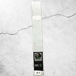 CUSTOM JIU JITSU Belts, Personalized Embroidered Gi Belt, Veteran Owned ...